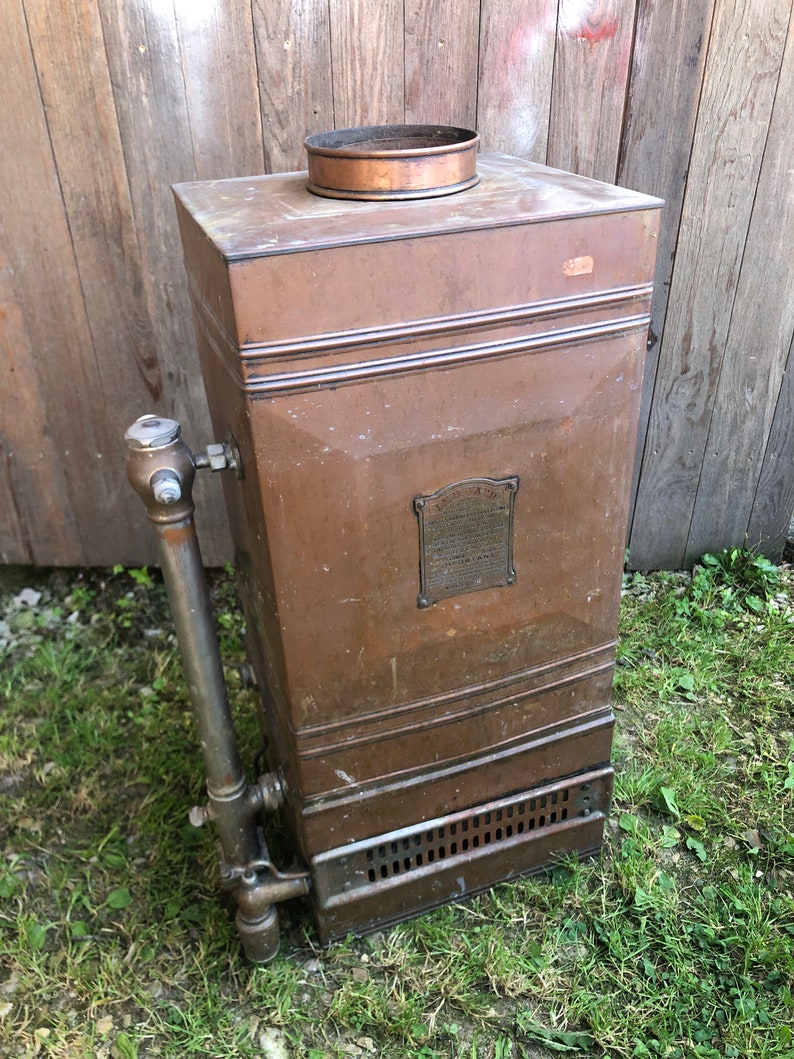 Old LE BAYARD Water Heater in Vintage Copper #A856 - Etsy