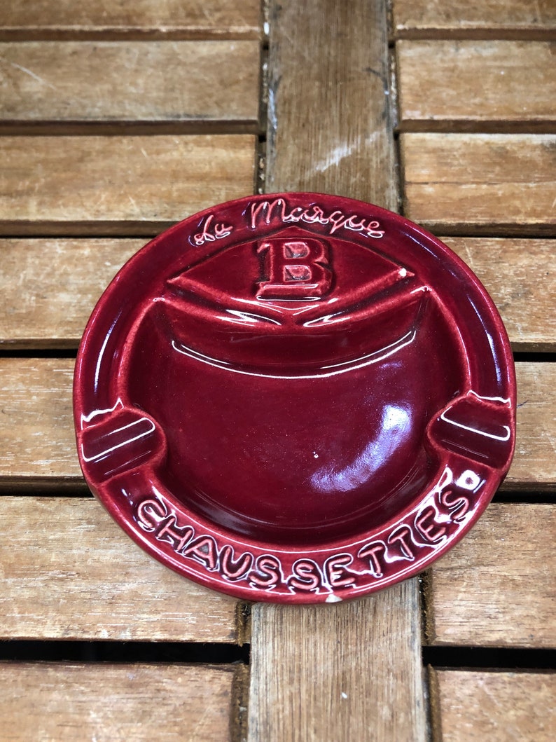 Old Vintage Red Ceramic ARKA Advertising Ashtray A559 - Etsy