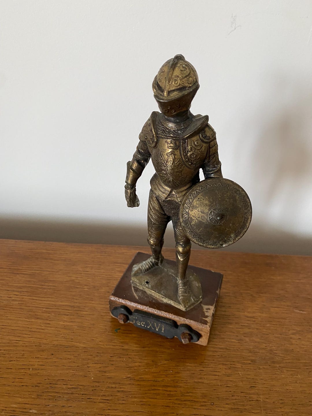 Antique Knight Statue With Shield Regulus 16th Century Vintage ...