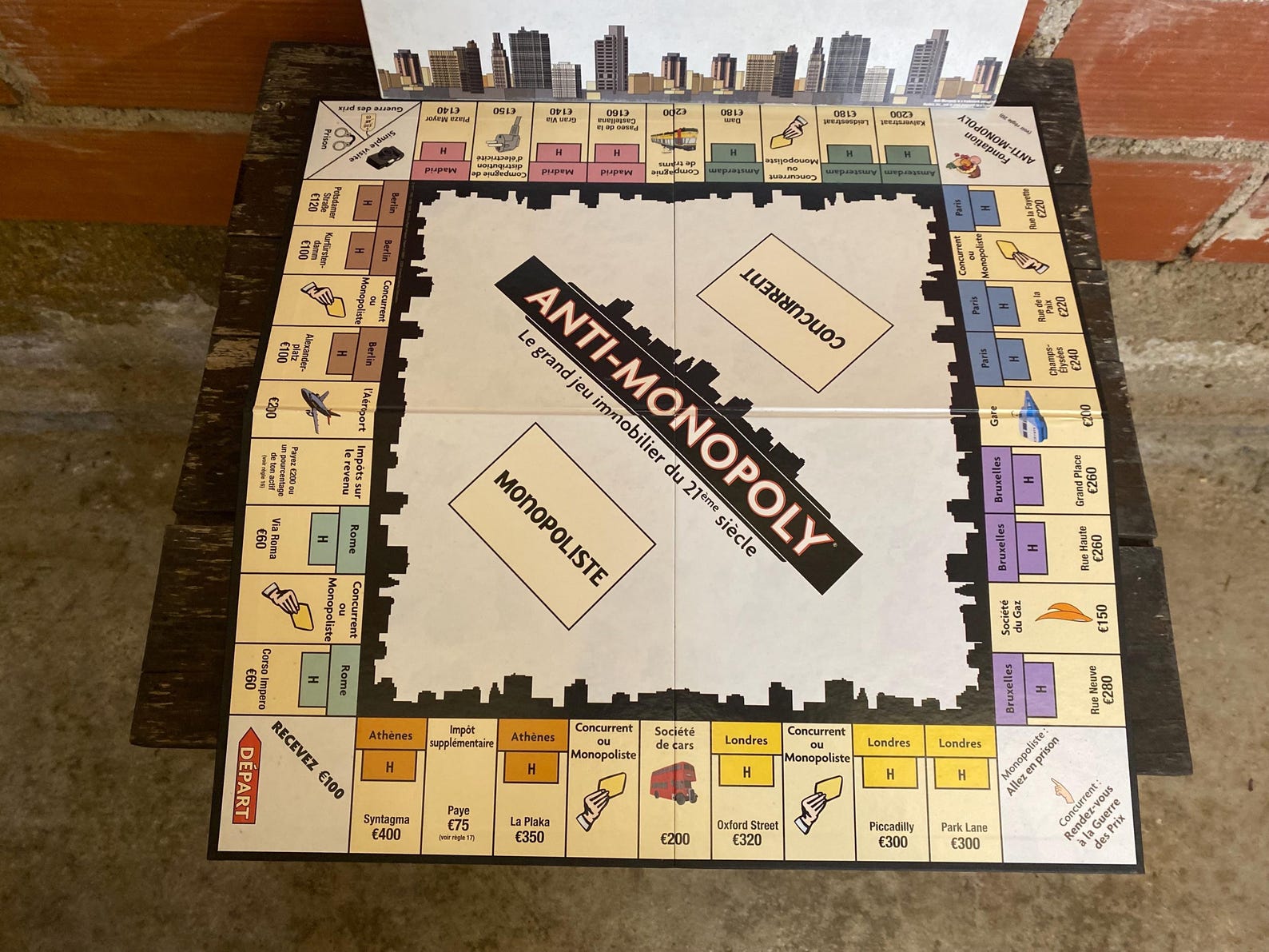 Anti-monopoly Board Game by University Games #D372 - Etsy