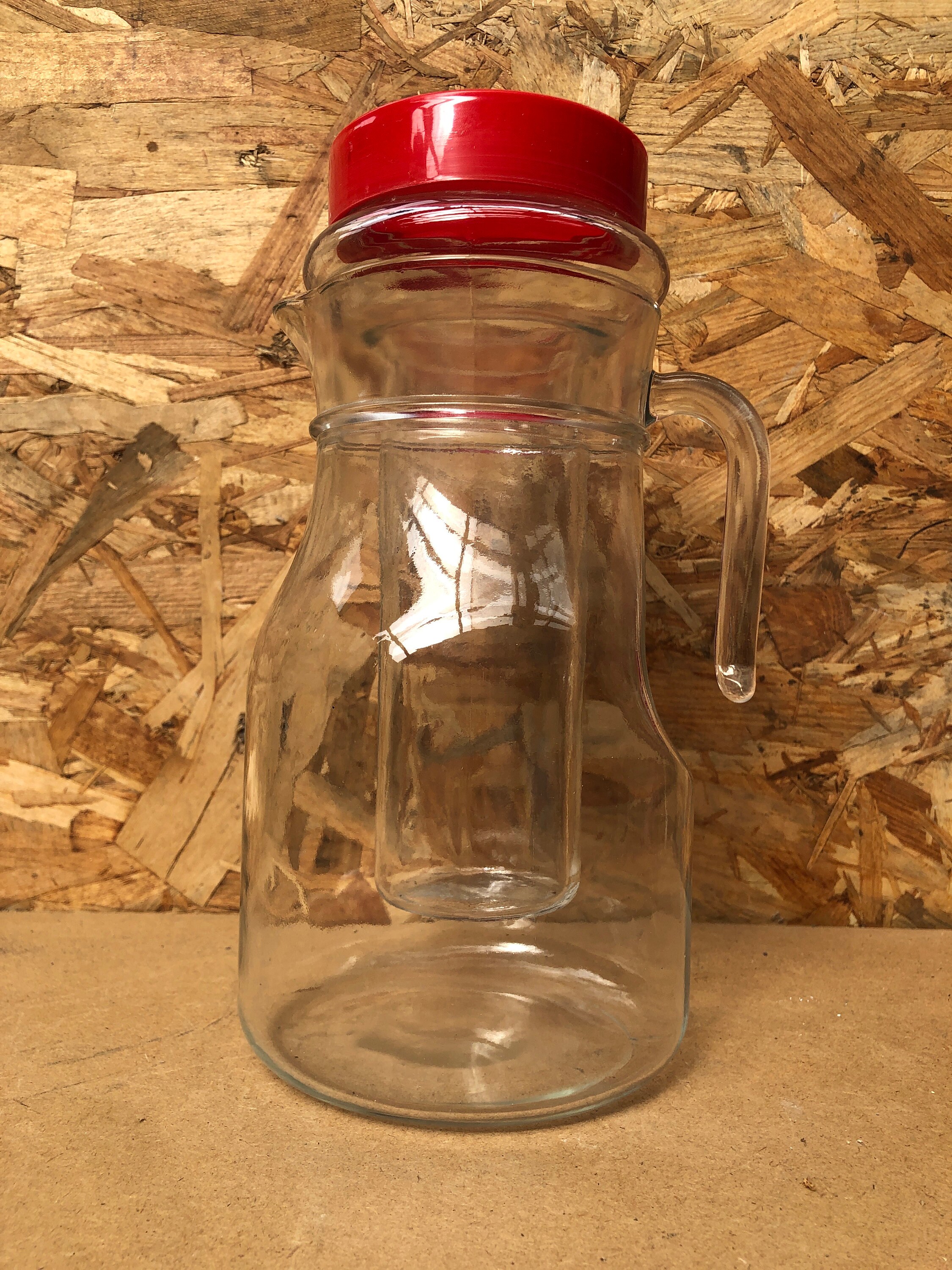 Old Glass Cooler Mold + Vintage Ice Cube Tube #A956 - Etsy
