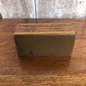 Old 19th Century Embossed Boiled Cardboard Stamp Box Vintage #A873 - Etsy