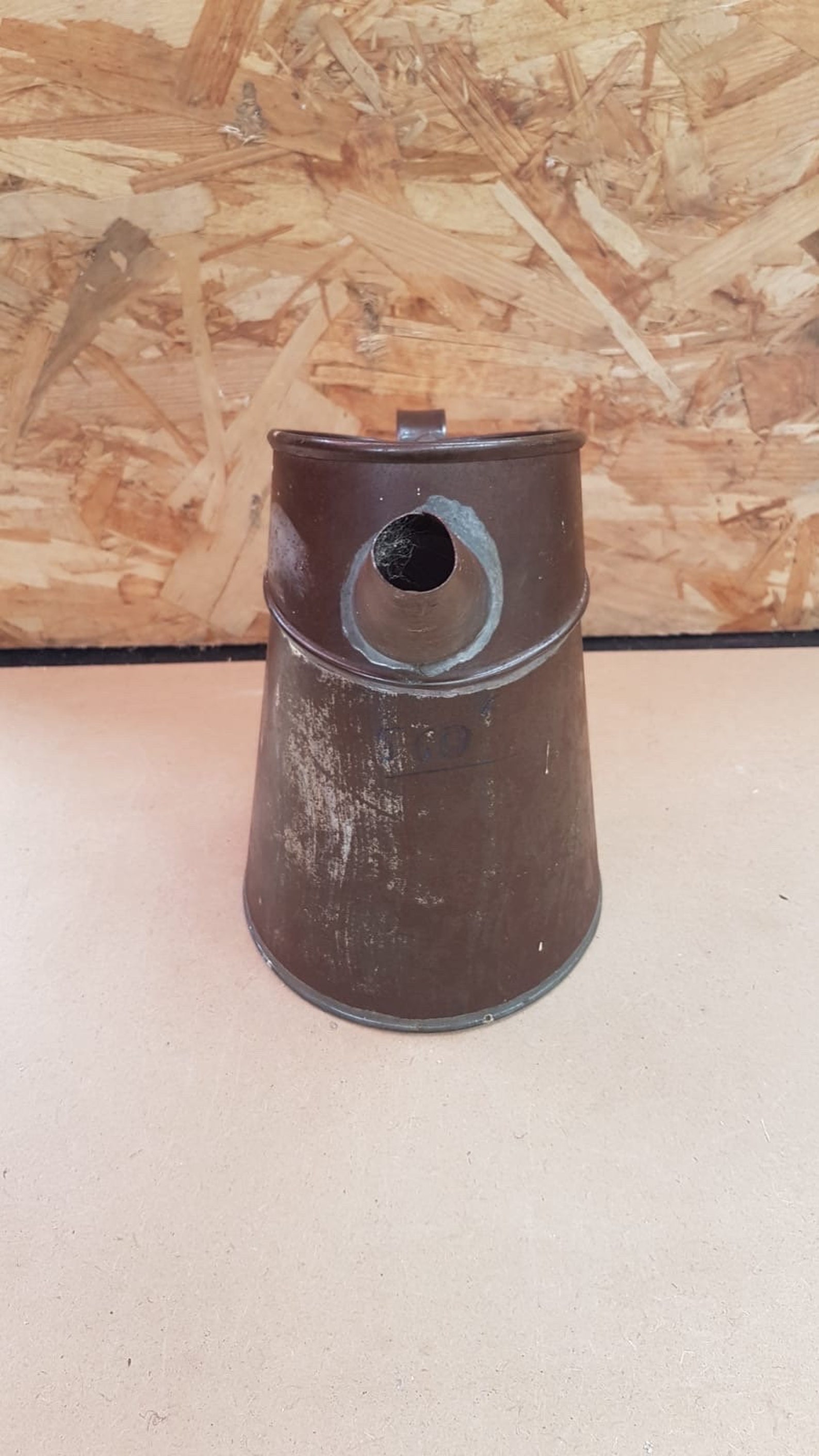 Old Zinc Oil Pitcher Vintage DIY Pitcher #B069 - Etsy