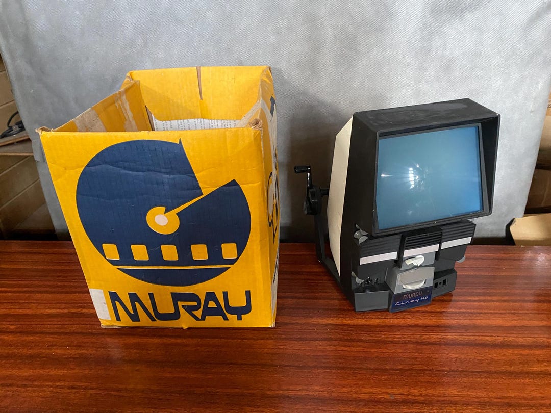 Old Super 8 Viewer MURAY Cinay 140 Black & White + Vintage Box #C106 - Etsy