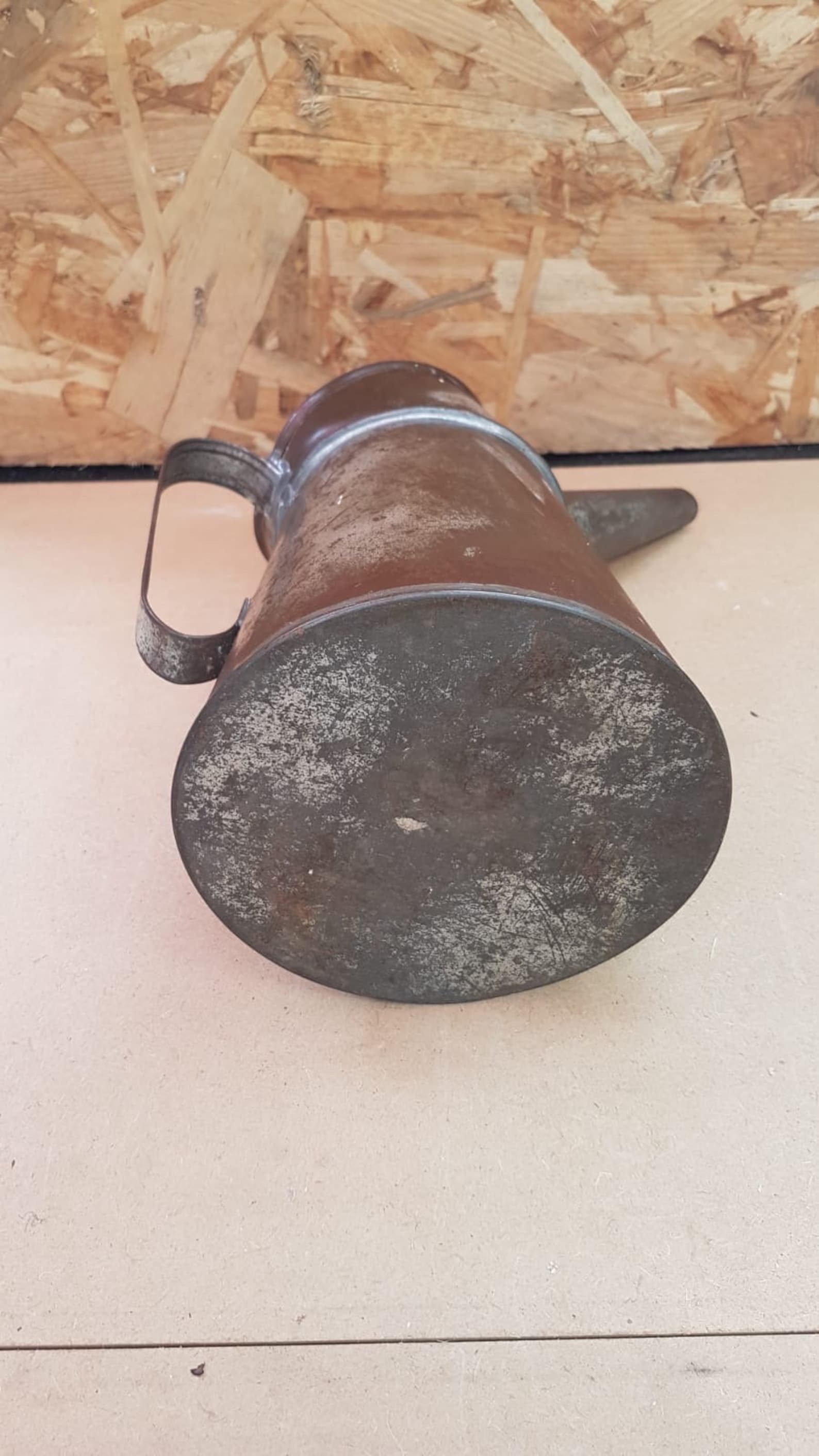 Old Zinc Oil Pitcher Vintage DIY Pitcher #B069 - Etsy