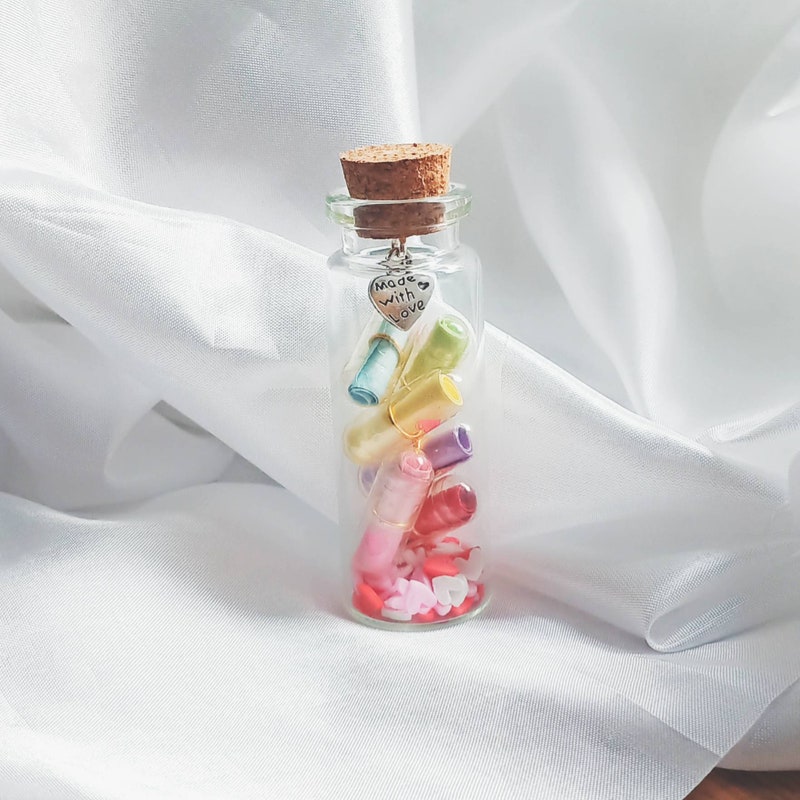 Capsule Letters Message in a Bottle - Etsy