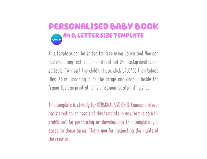 Personalized Baby Book Template, Sage Green, Milestone Keepsake ...