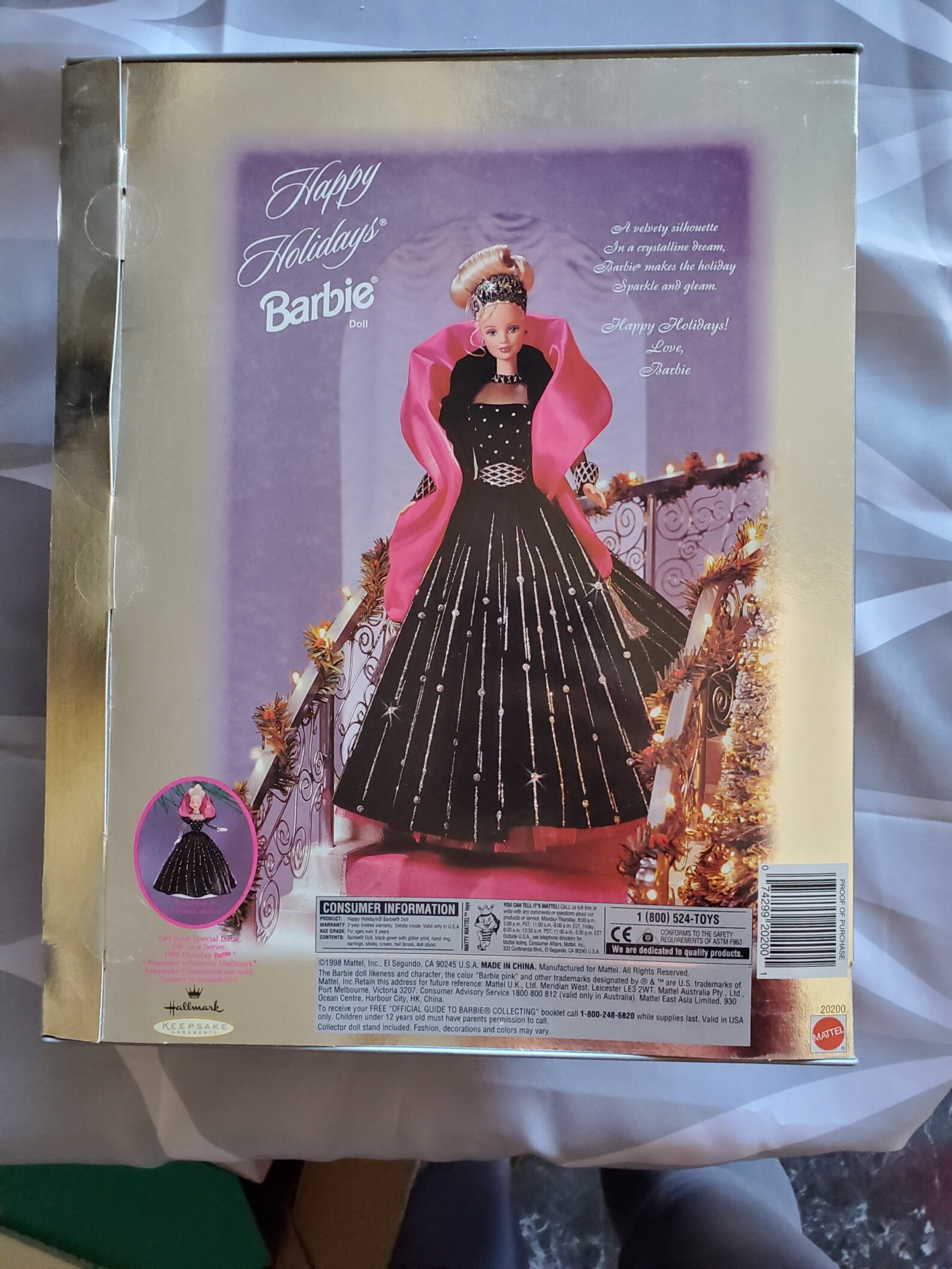 Vintage 1998 Holiday Barbie Special Edition NIB by Mattel | Etsy