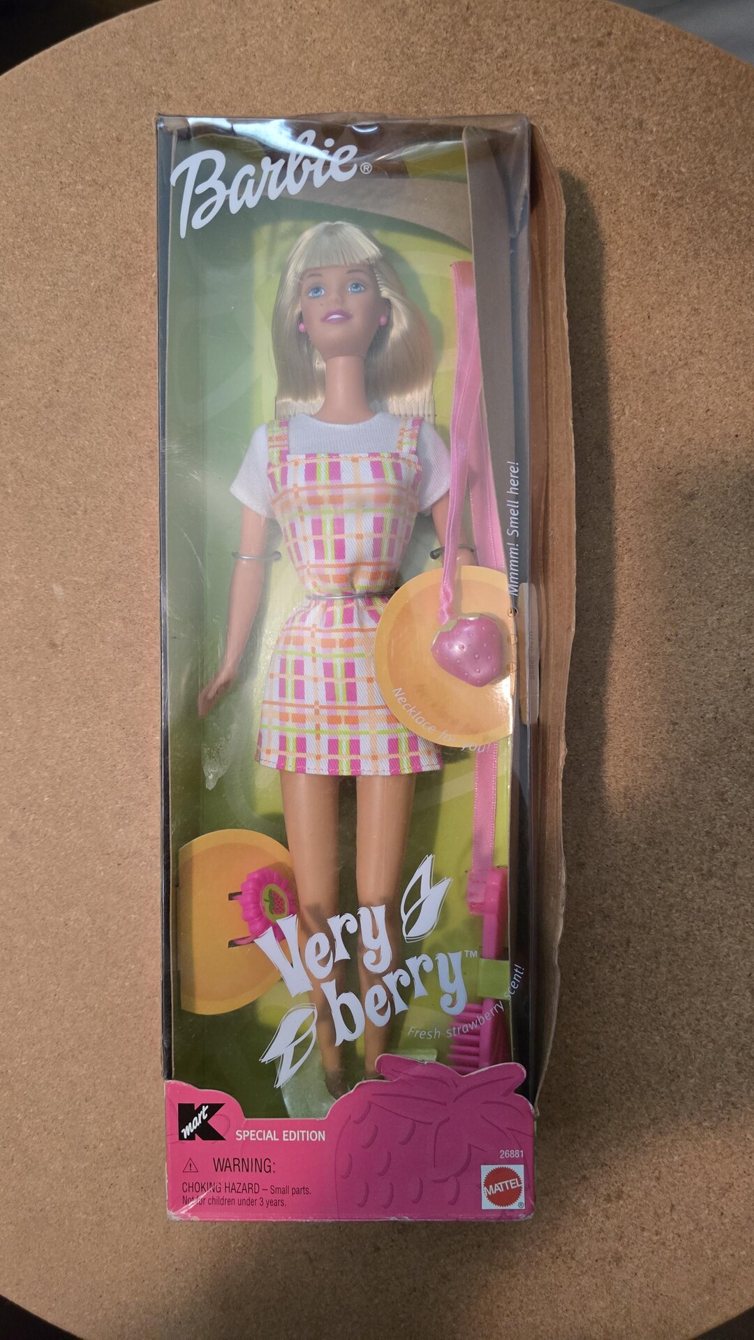 Vintage Rare 1999 Very Berry Barbie NIB by Mattel Special Edition ...