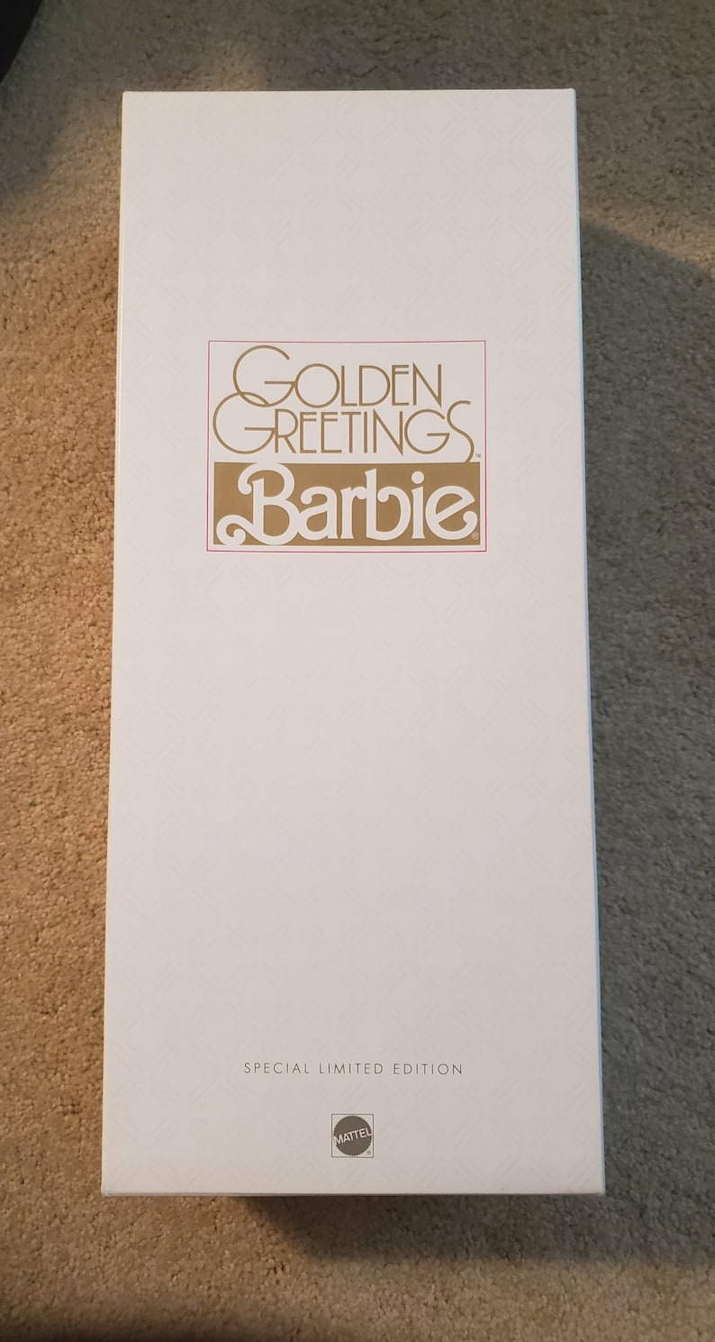 Vintage Rare Special Limited Edition 1989 Golden Greetings Barbie New ...