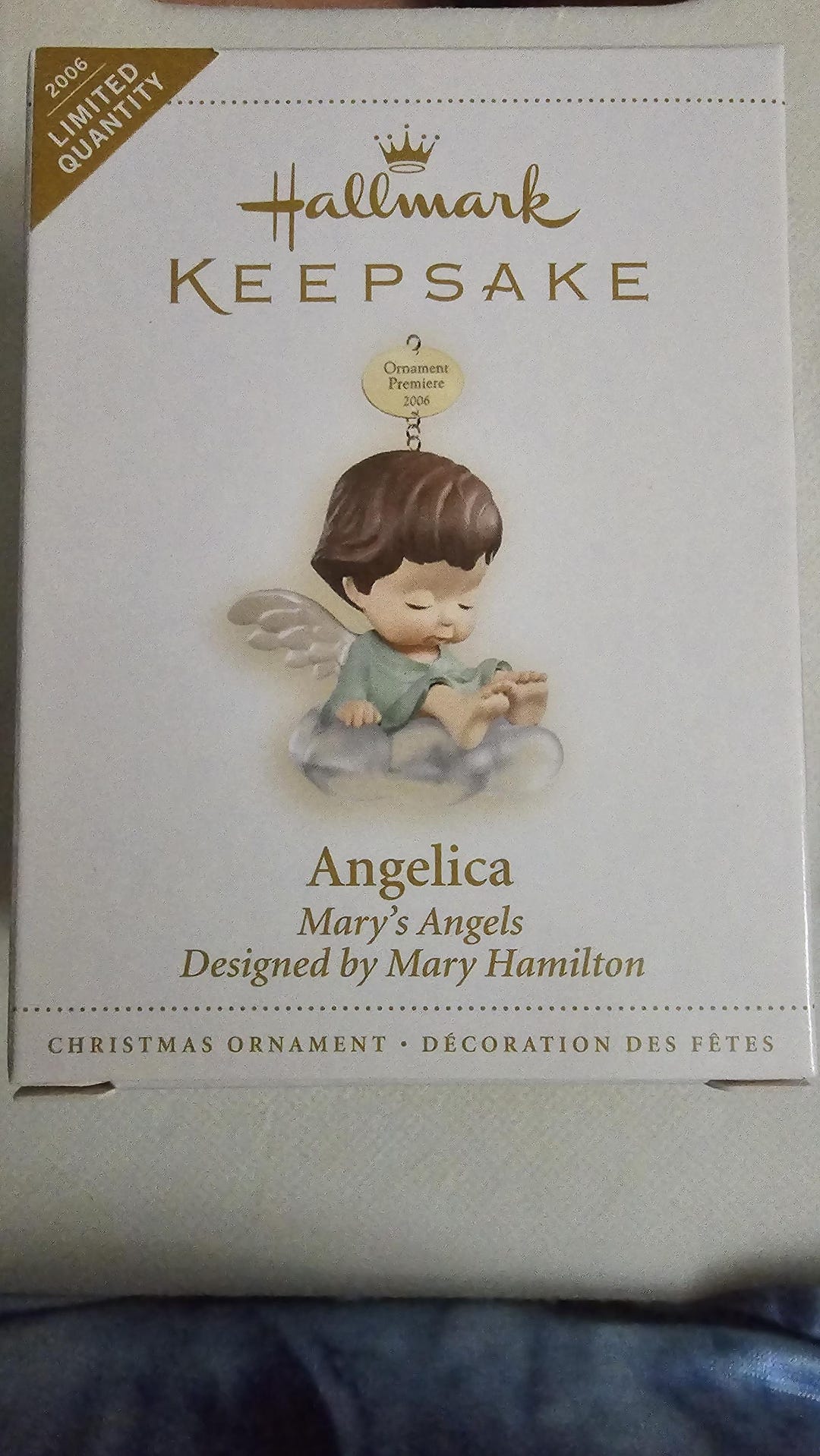 Hallmark Keepsake Angelica Mary's Angels 2006 Ornament With Box-series ...