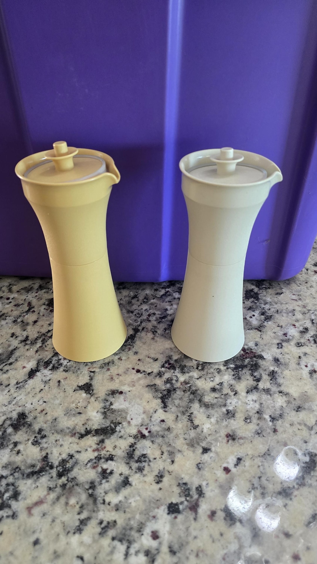 Vintage 1970s Tupperware Oil and Vinegar Containers - Etsy