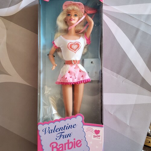 Vintage 1996 Valentine Fun Barbie Doll Special Edition 16311 - Etsy