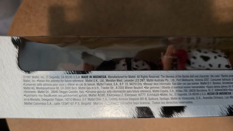 Vintage Rare 1997 101 Dalmatians Barbie NIB by Mattel With Dog Special ...