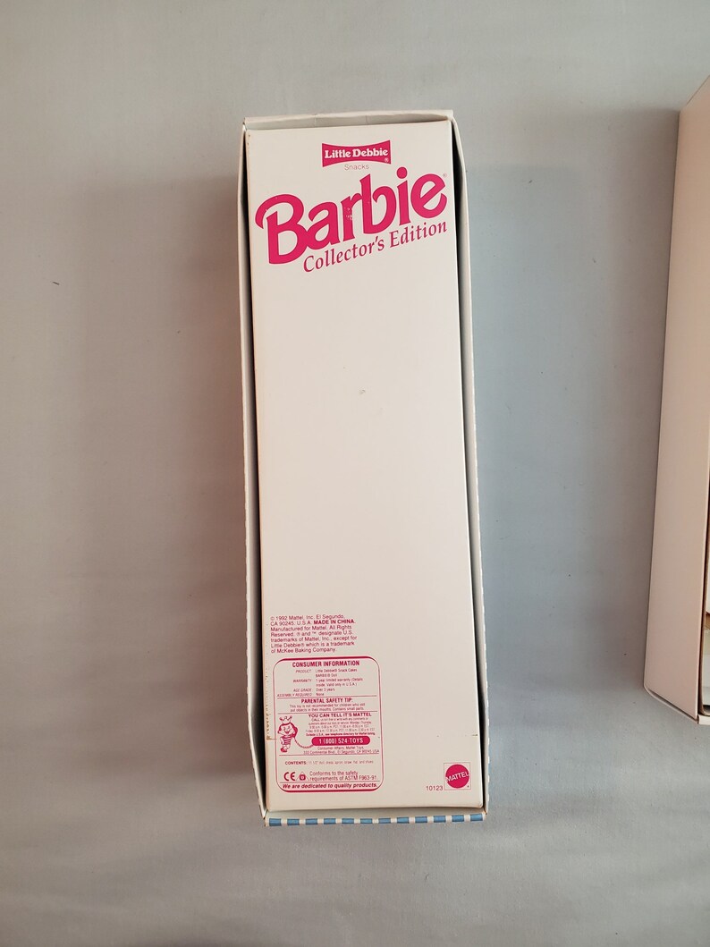 Vintage 1992 Little Debbie Barbie Doll New in Box - Etsy