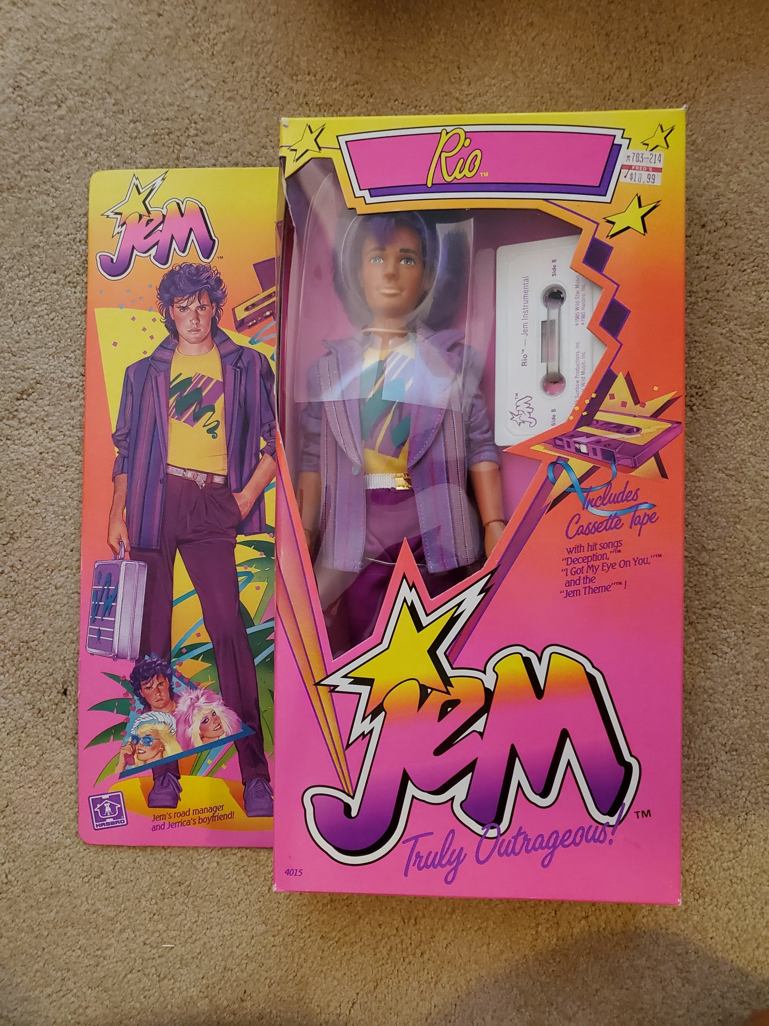 Vintage Rare 1985 Rio Doll From Jem - Etsy