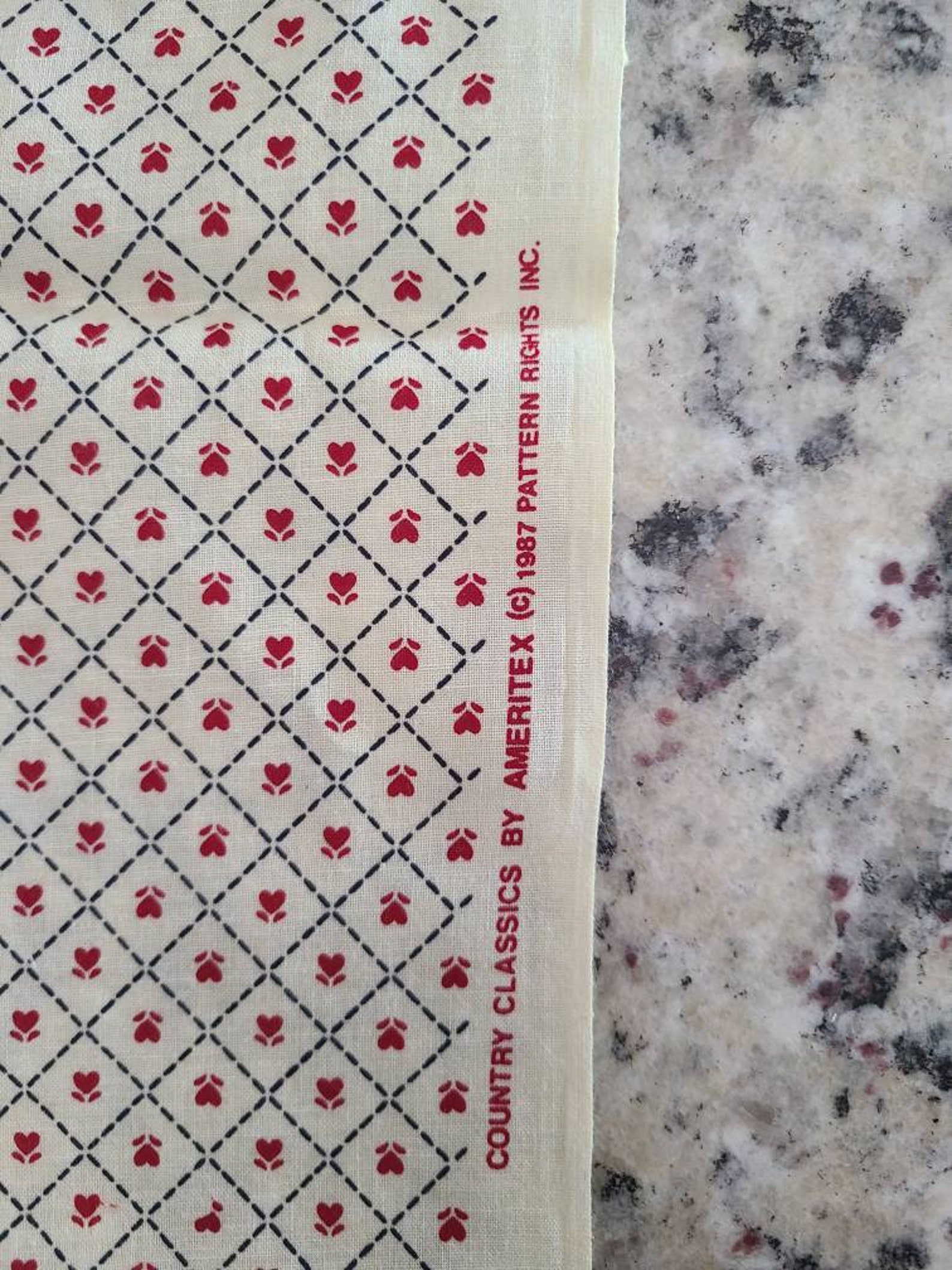 Vintage Rare Country Classics by American 1987 Red Flowers - Etsy