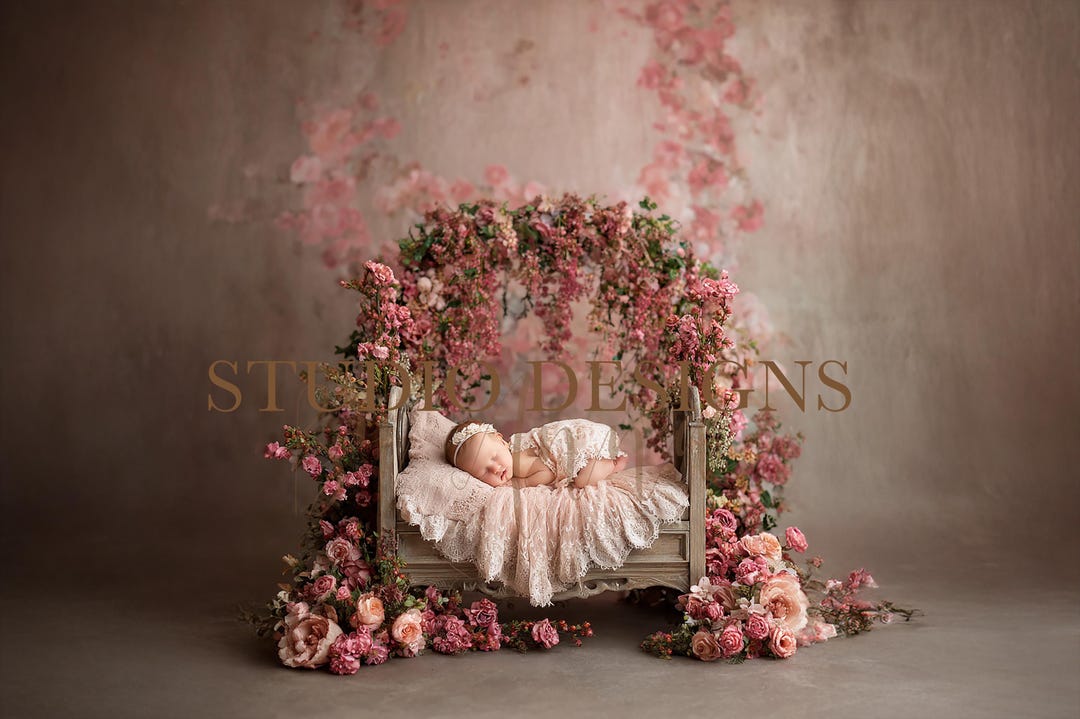 Digital Backdrop Newborn Background, Baby Digital Photo Prop, Digital ...