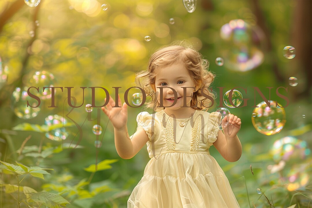 Spring / Summer Digital Backdrop, Children Digital Composition ...