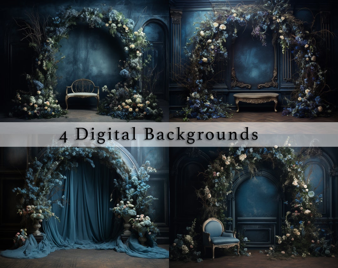 4 Maternity Digital Backgrounds Bundle, Digital Composite Pregnancy ...