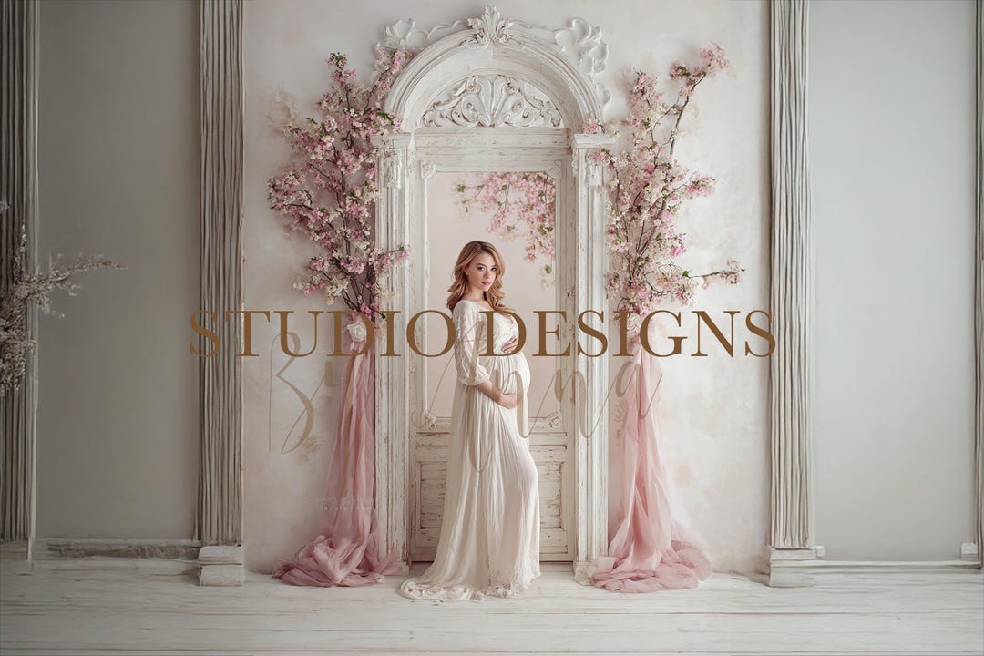 Maternity Digital Backdrop, Pregnancy Minimal Natural Composition ...