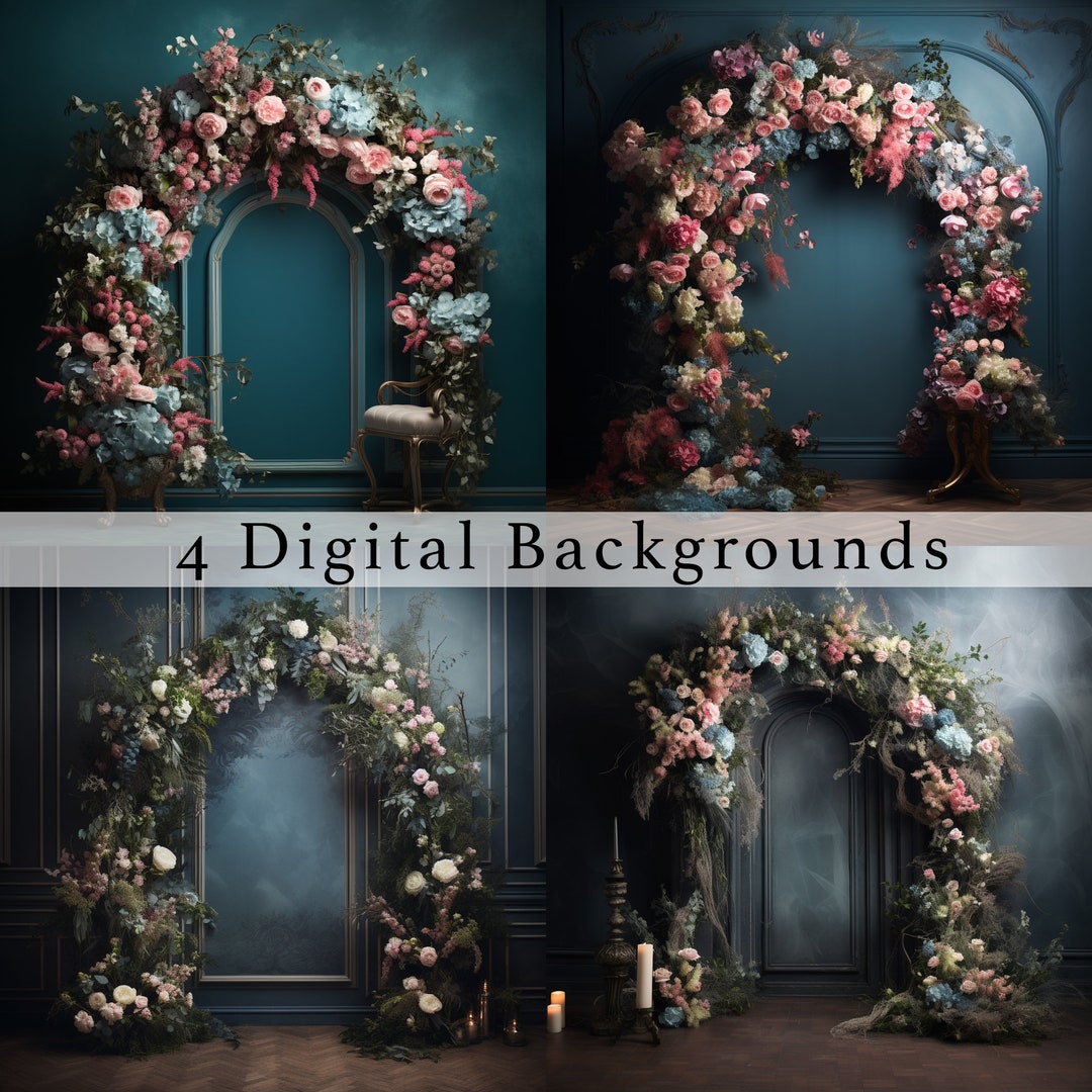 4 Maternity Digital Backgrounds Bundle, Digital Composite Pregnancy ...