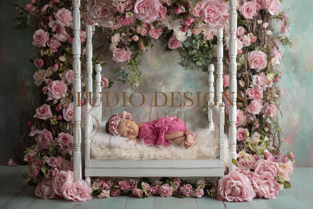 Digital Backdrop Newborn Background, Baby Digital Photo Prop, Digital ...