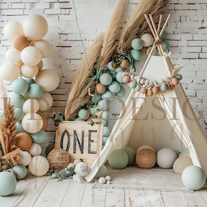 Children Birthday Digital Backdrop ,digital Composition, Balloons Backdrop , Colourful Composite ...