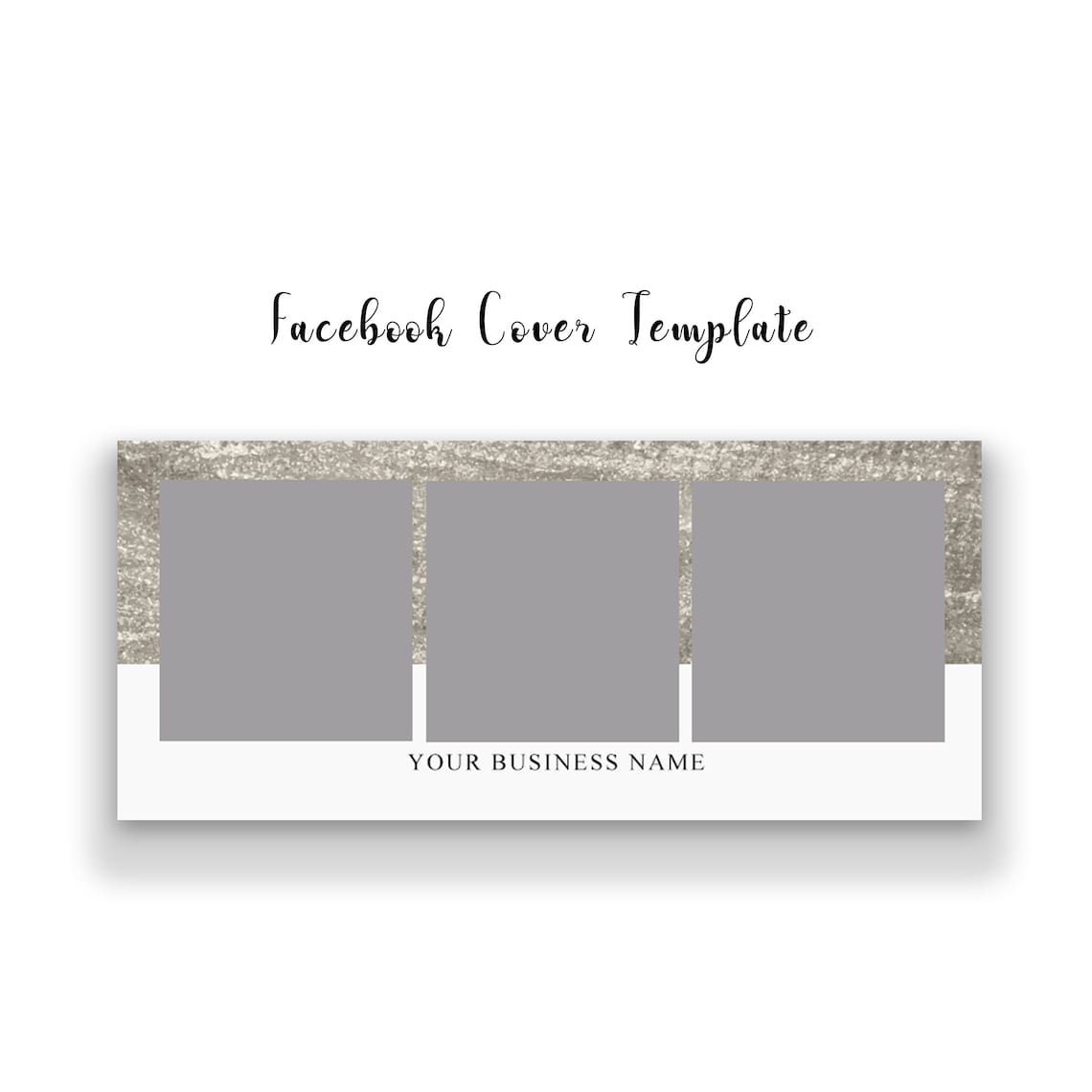 Facebook cover photo template Facebook timeline Template | Etsy