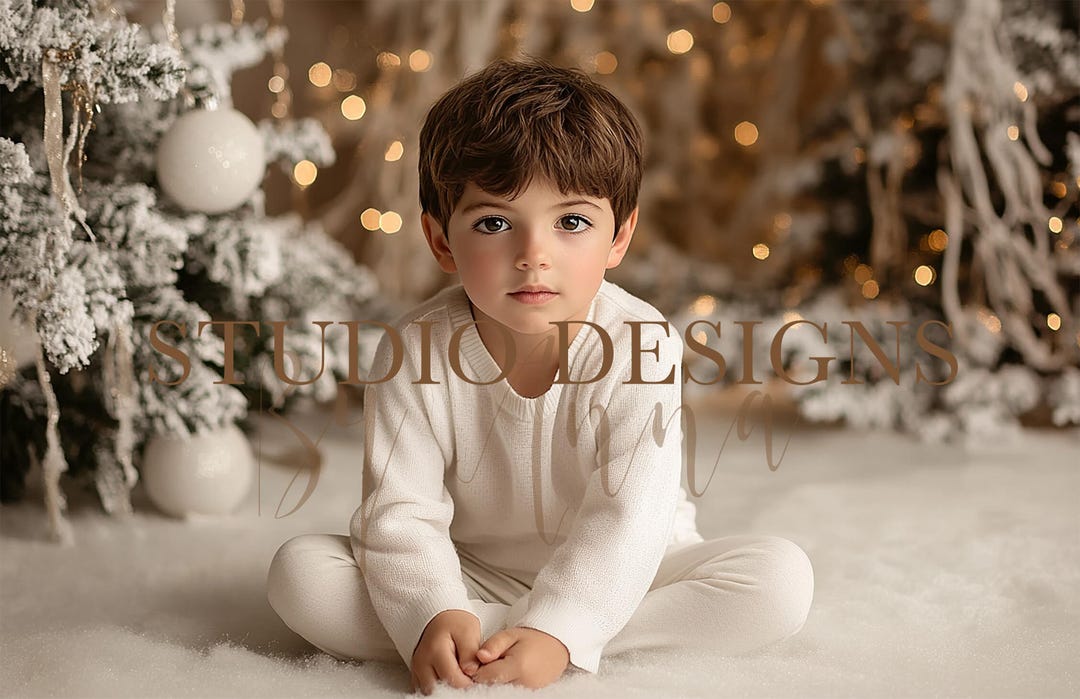 Bokeh Christmas Children Background Maternity Overlay Family Digital ...