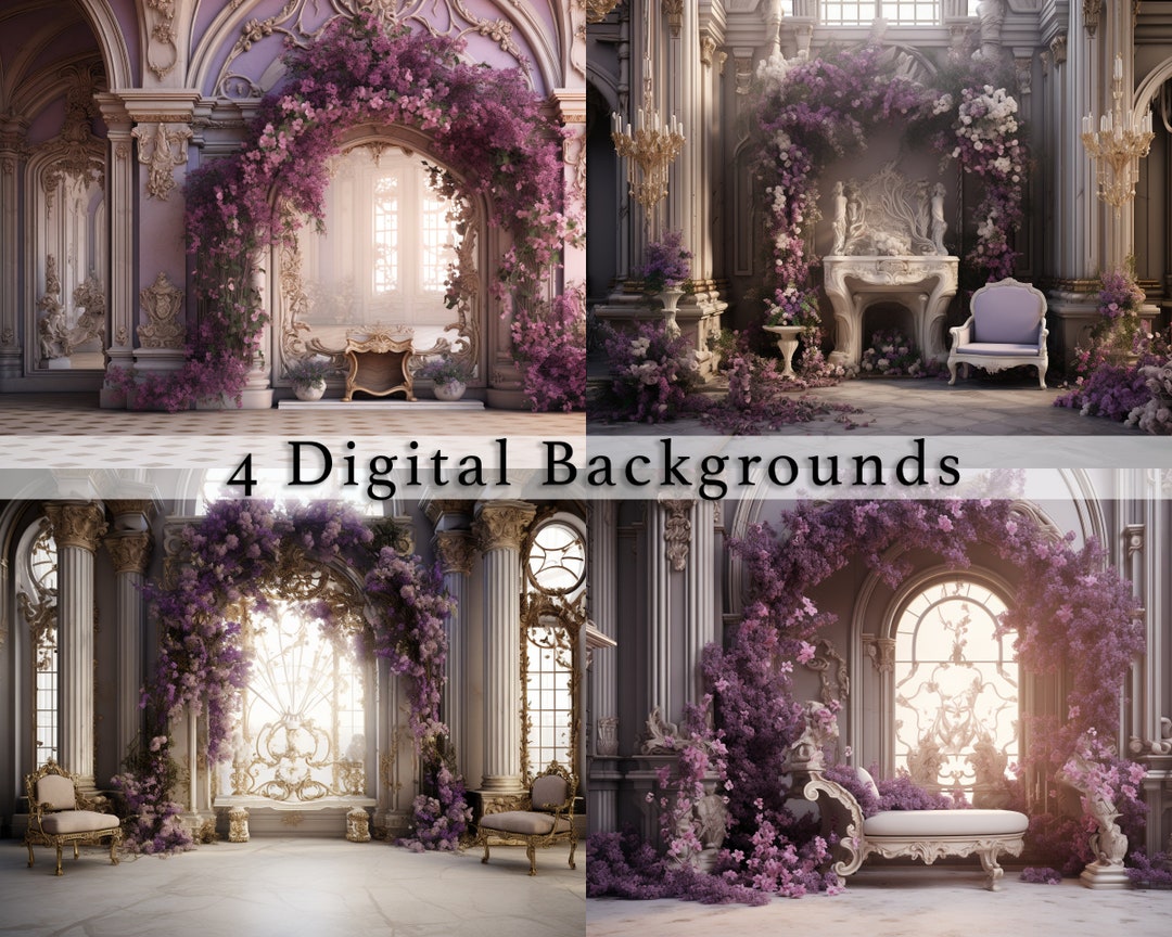 4 Maternity Digital Backgrounds Bundle, Digital Composite Pregnancy ...