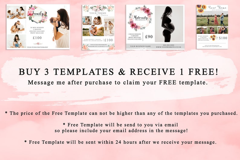 Special Offer Template Editable Template Business Template - Etsy