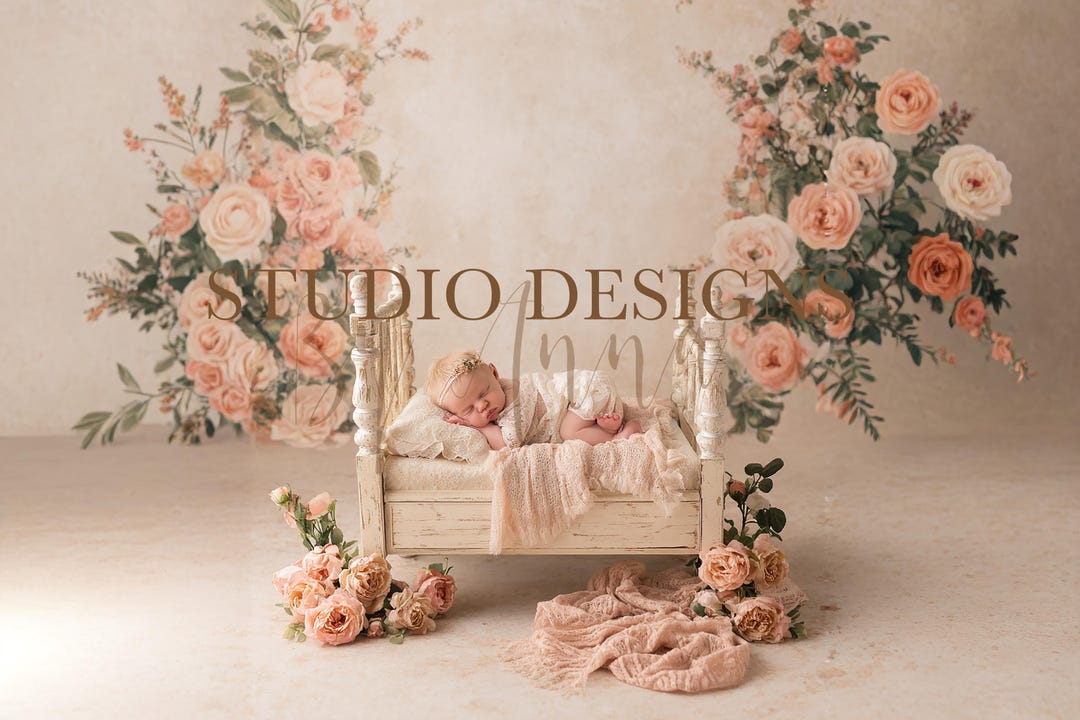 Digital Backdrop Newborn Background, Baby Digital Photo Prop, Digital ...