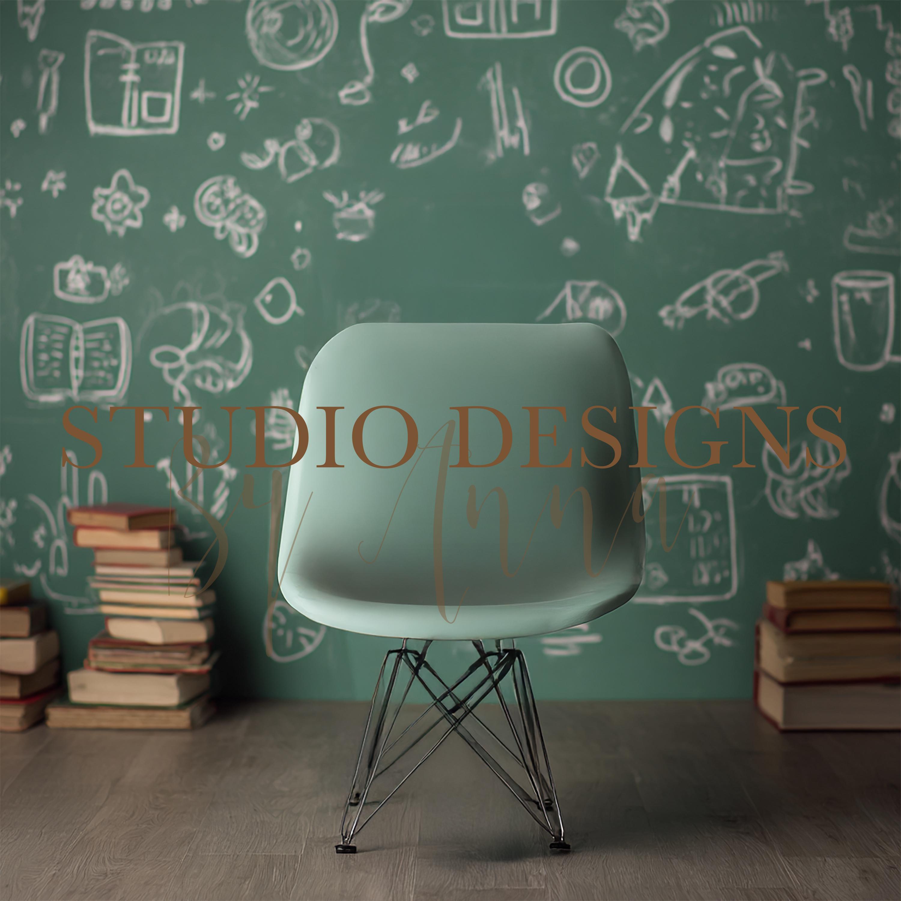 School Digital Background, Back to School Backdrop, Classroom Overlay ...