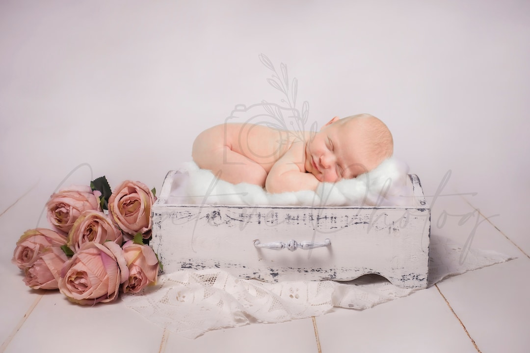 Drawer Newborn Digital Background, Simple, Baby Digital Composition ...