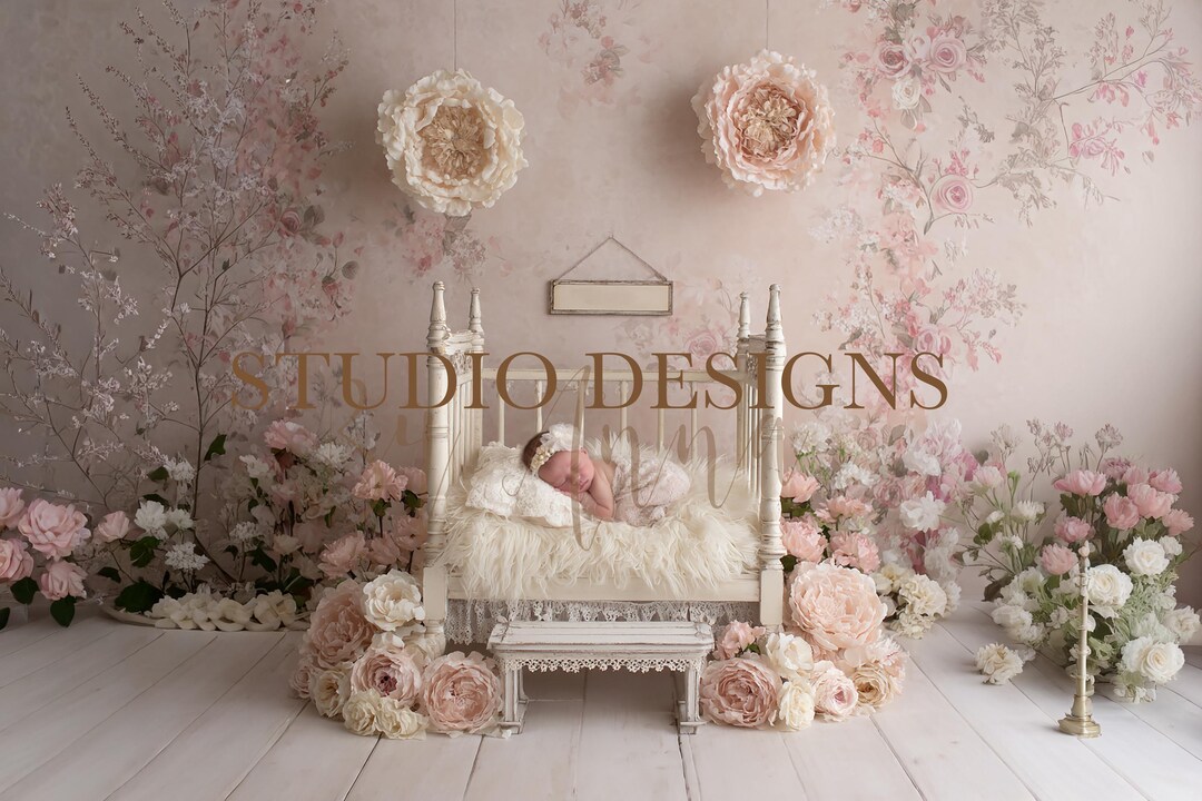 Digital Backdrop Newborn Background, Baby Digital Photo Prop, Digital ...