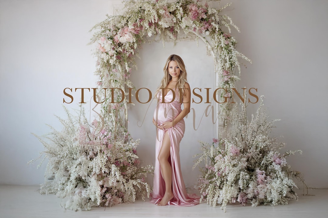Maternity Digital Backdrop, Pregnancy Minimal Natural Composition ...