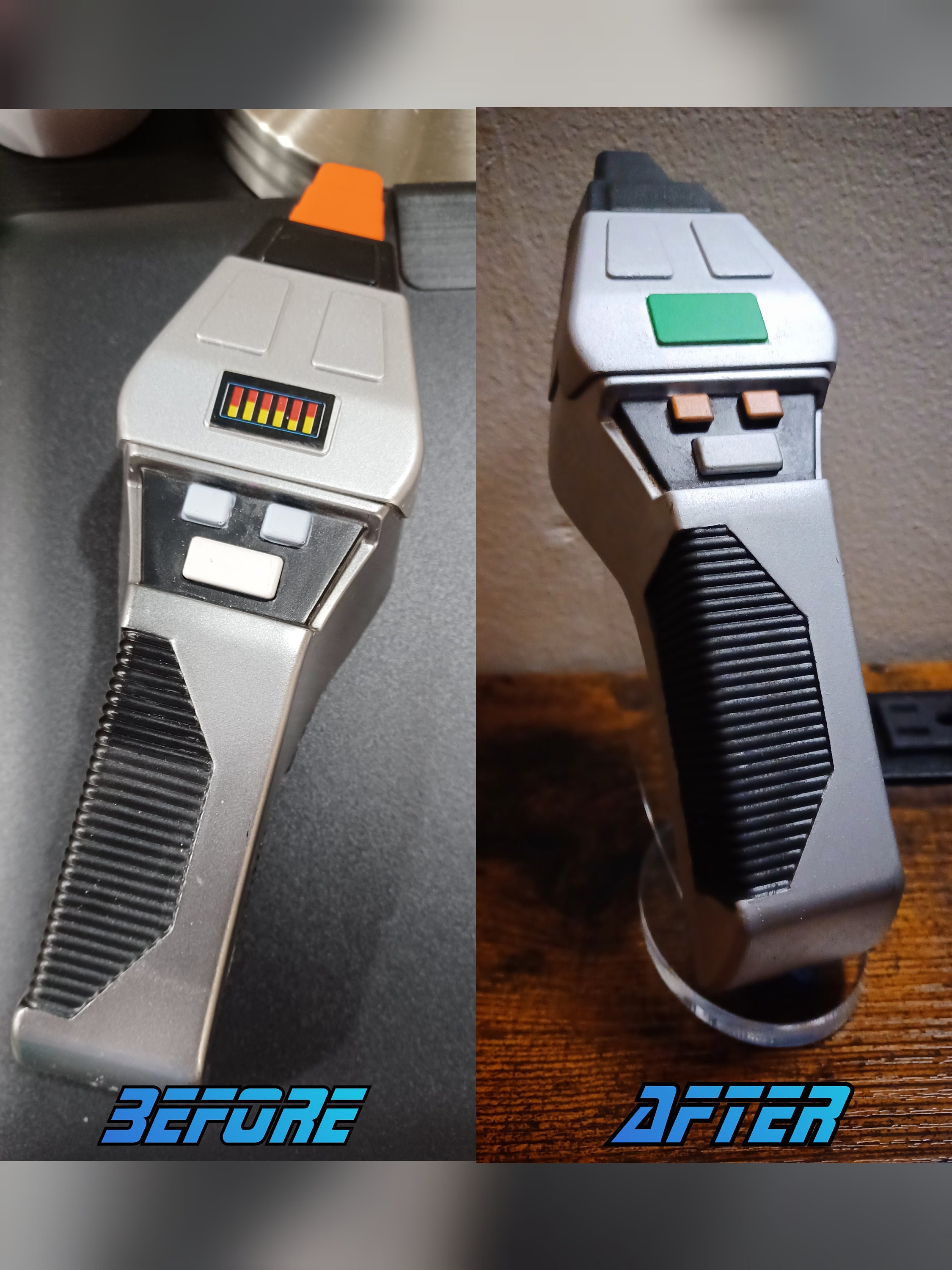 Star Trek TNG Phaser Replica - Etsy