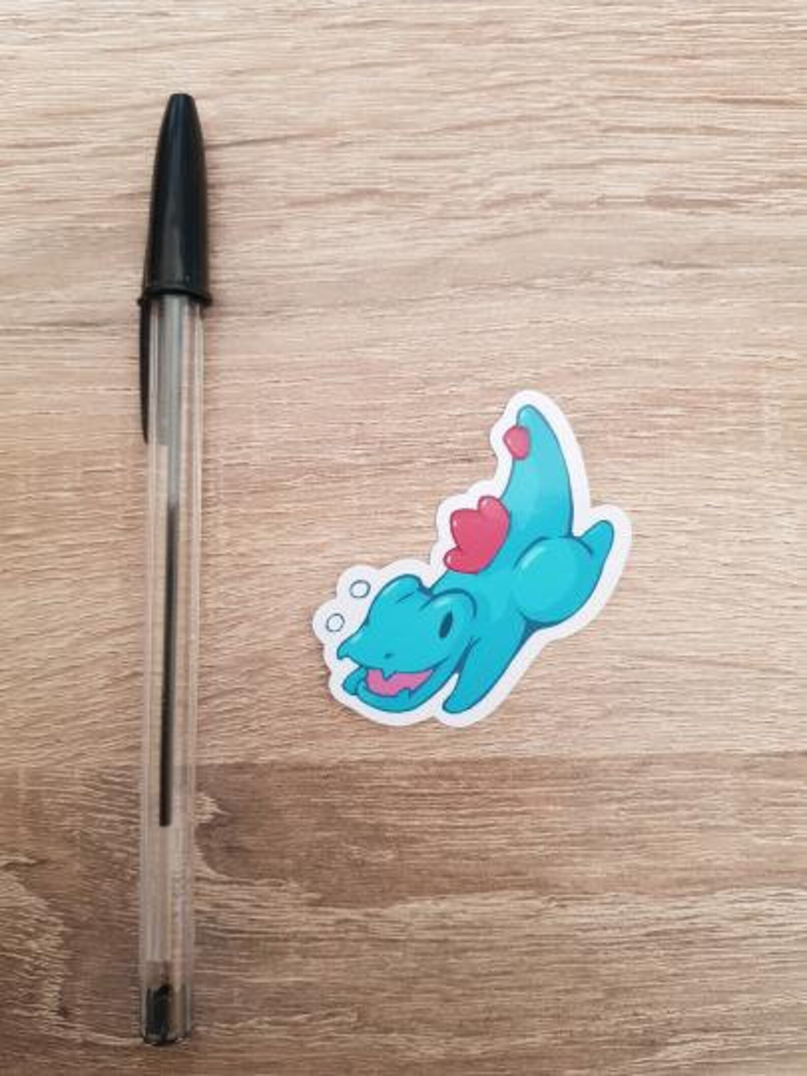 Pokemon Mudkip Totodile Sticker Pokemon Stickers Geek - Etsy