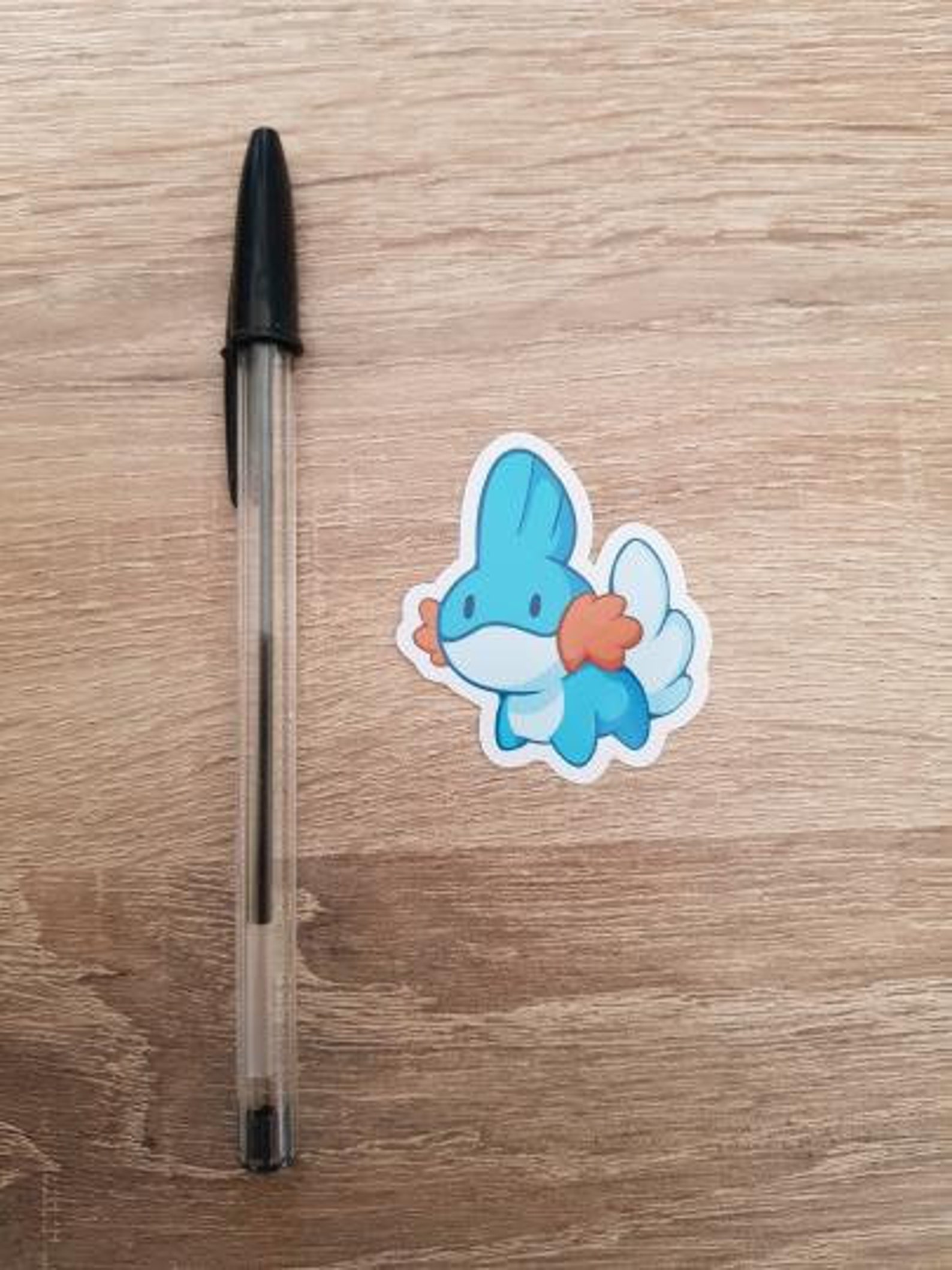 Pokemon Mudkip Totodile Sticker Pokemon Stickers Geek - Etsy