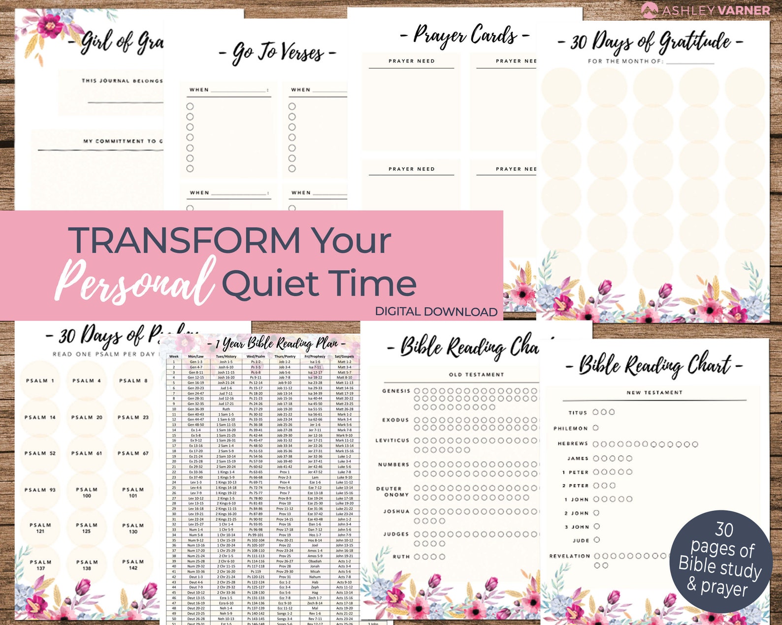Ultimate Bible Study and Prayer Journal Printable | Instant Download ...