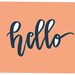 Set of 6 Hello Printable Postcards - Etsy