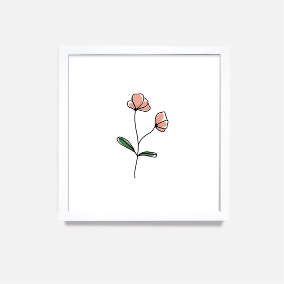 Tumblr Flowers Drawing