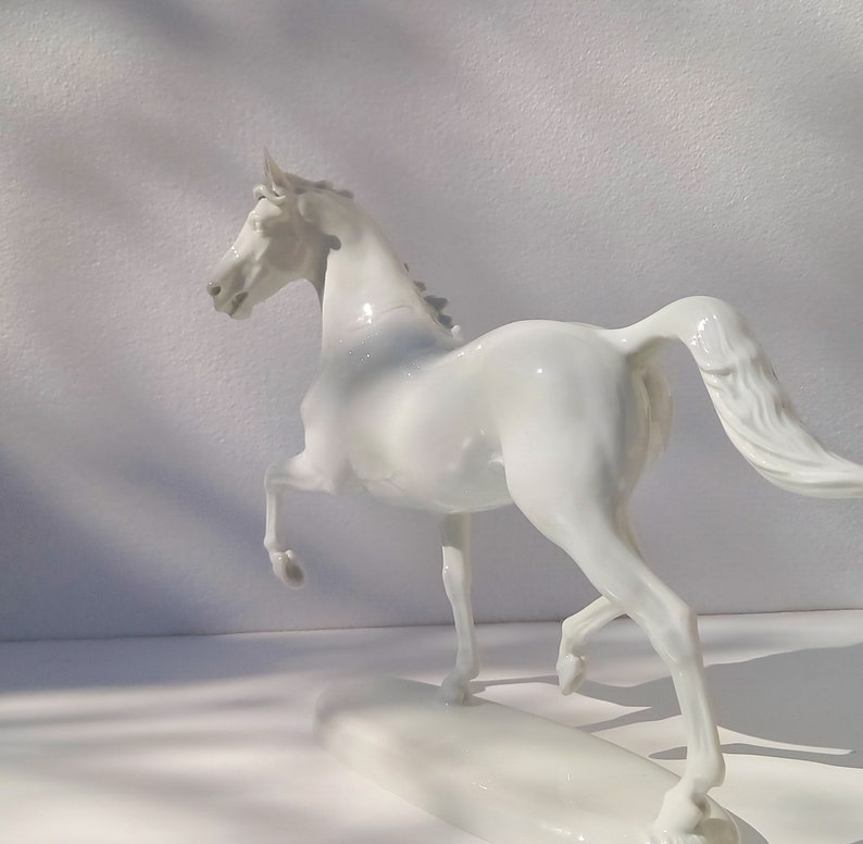 Rosenthal Sculpture striding Horse by Theodor - Etsy