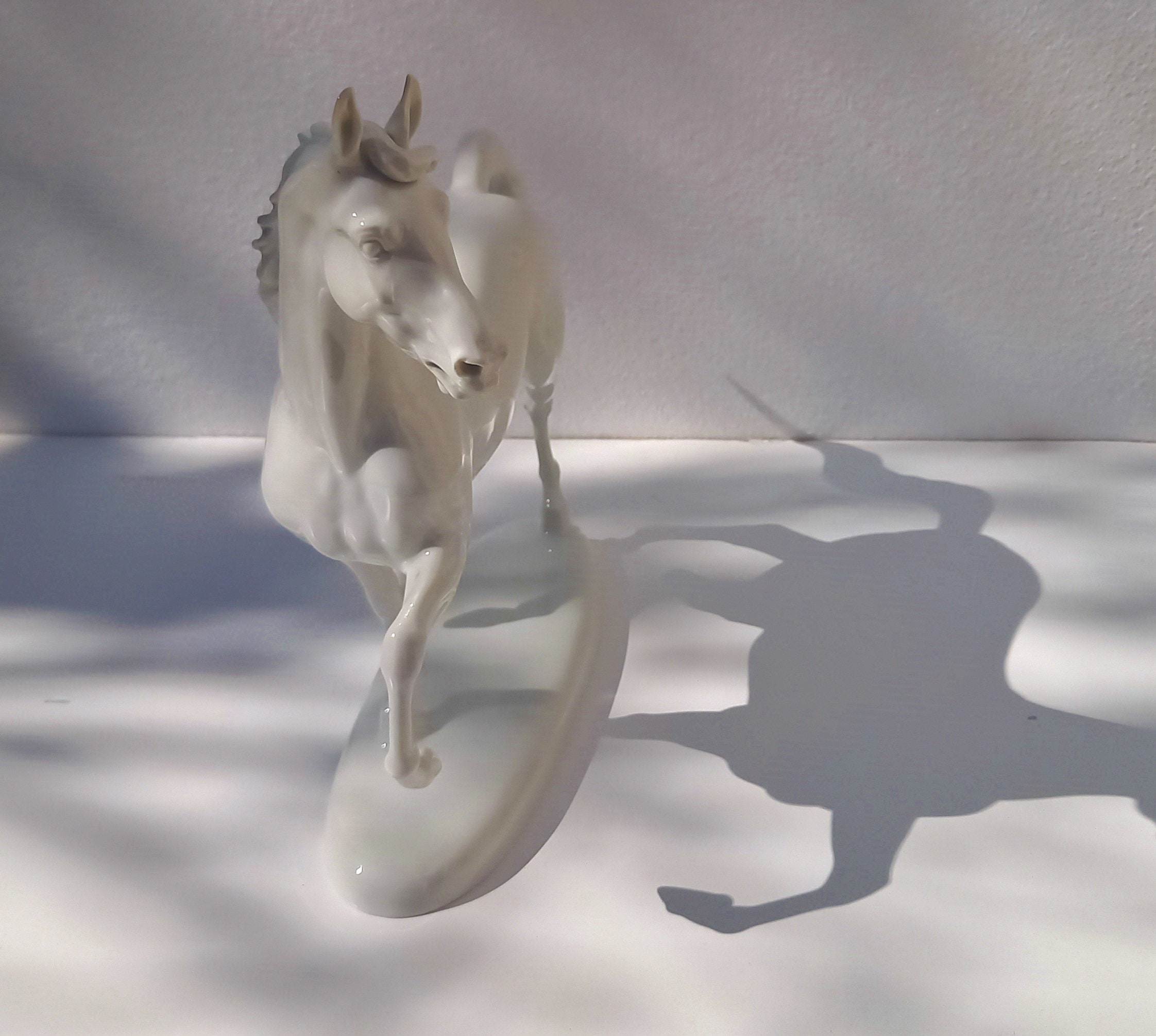 Rosenthal Sculpture striding Horse by Theodor - Etsy