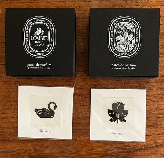 Diptyque Paris Patch De Parfum Sticker for Skin Eau Rose or - Etsy