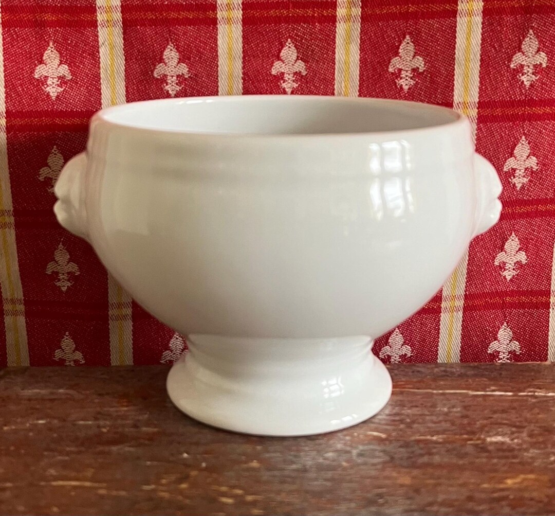 Revol La Porcelaine France Individual Lionhead Soup Tureen / Bowl - Etsy