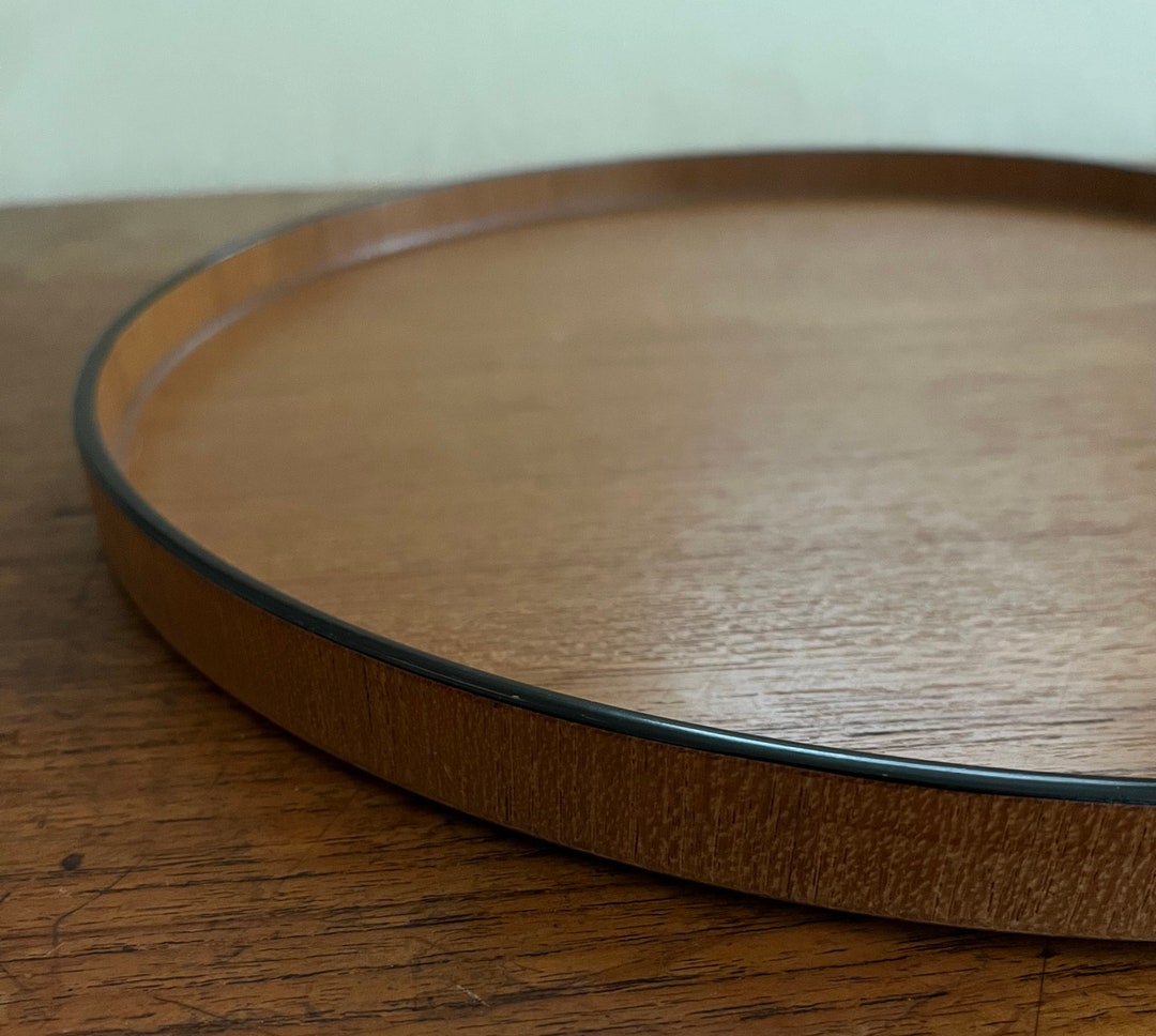 Round Japanese Cypress Hinoki Wood Tea Tray - Etsy