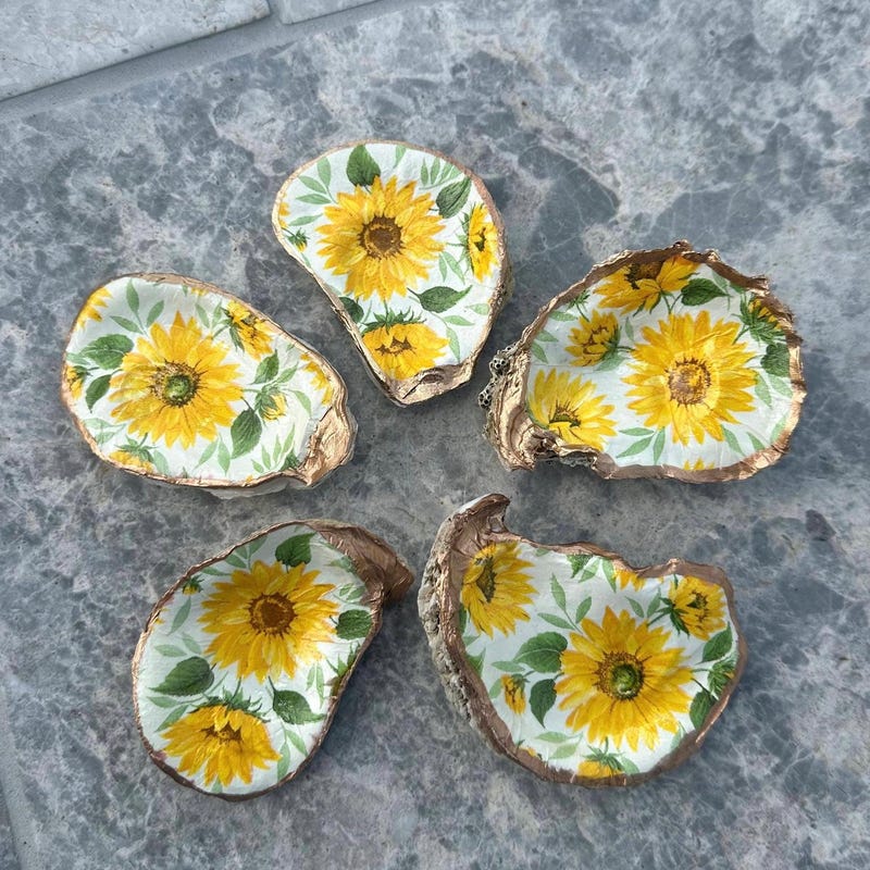 Oyster Shell Trinket Dish - Etsy