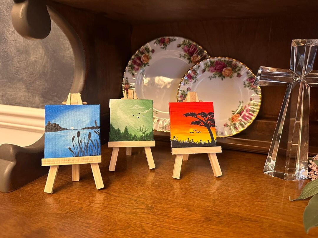Mini Canvases - Etsy